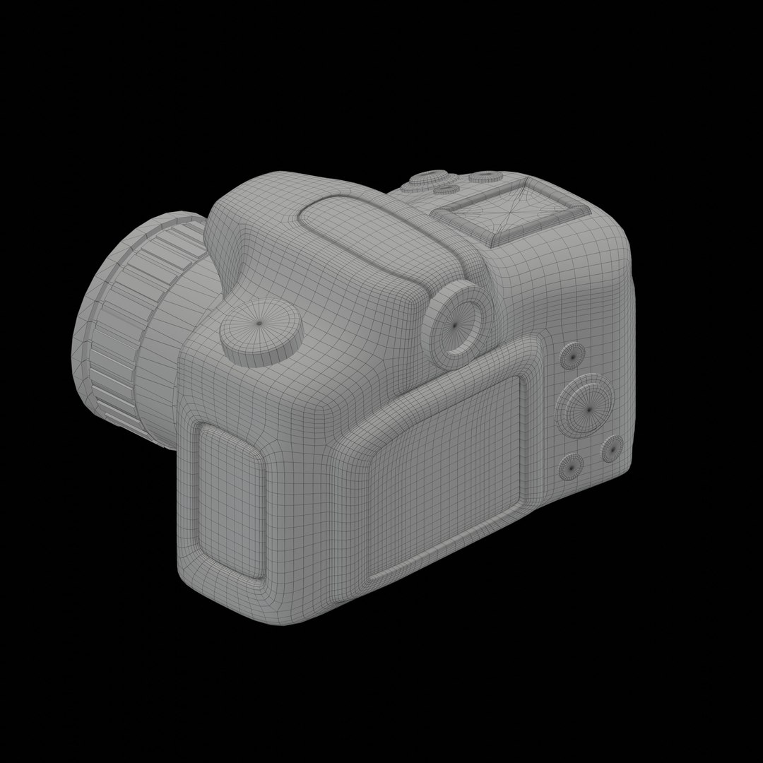 Simple Photo Camera 3D Model - TurboSquid 1772793