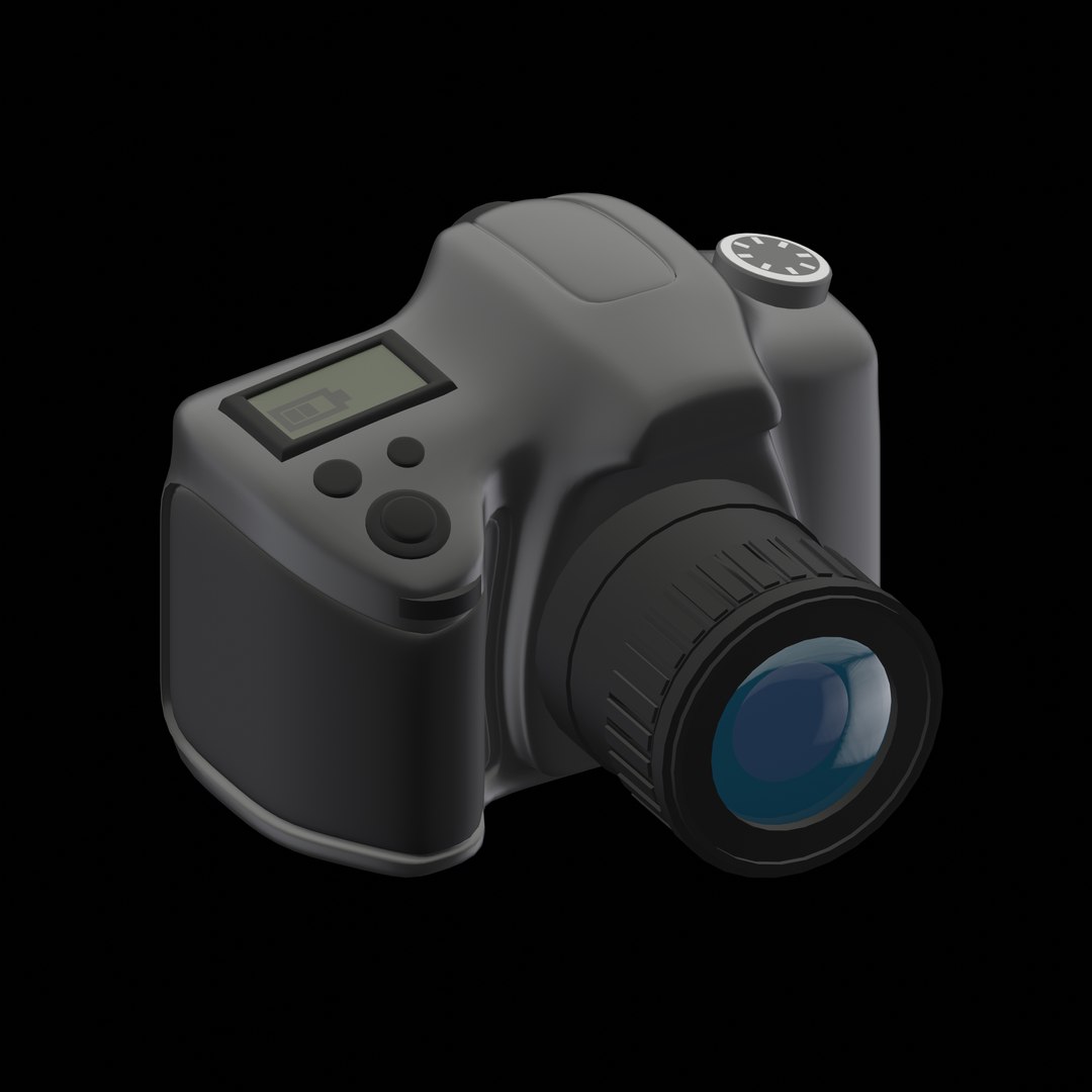 Simple Photo Camera 3D Model - TurboSquid 1772793