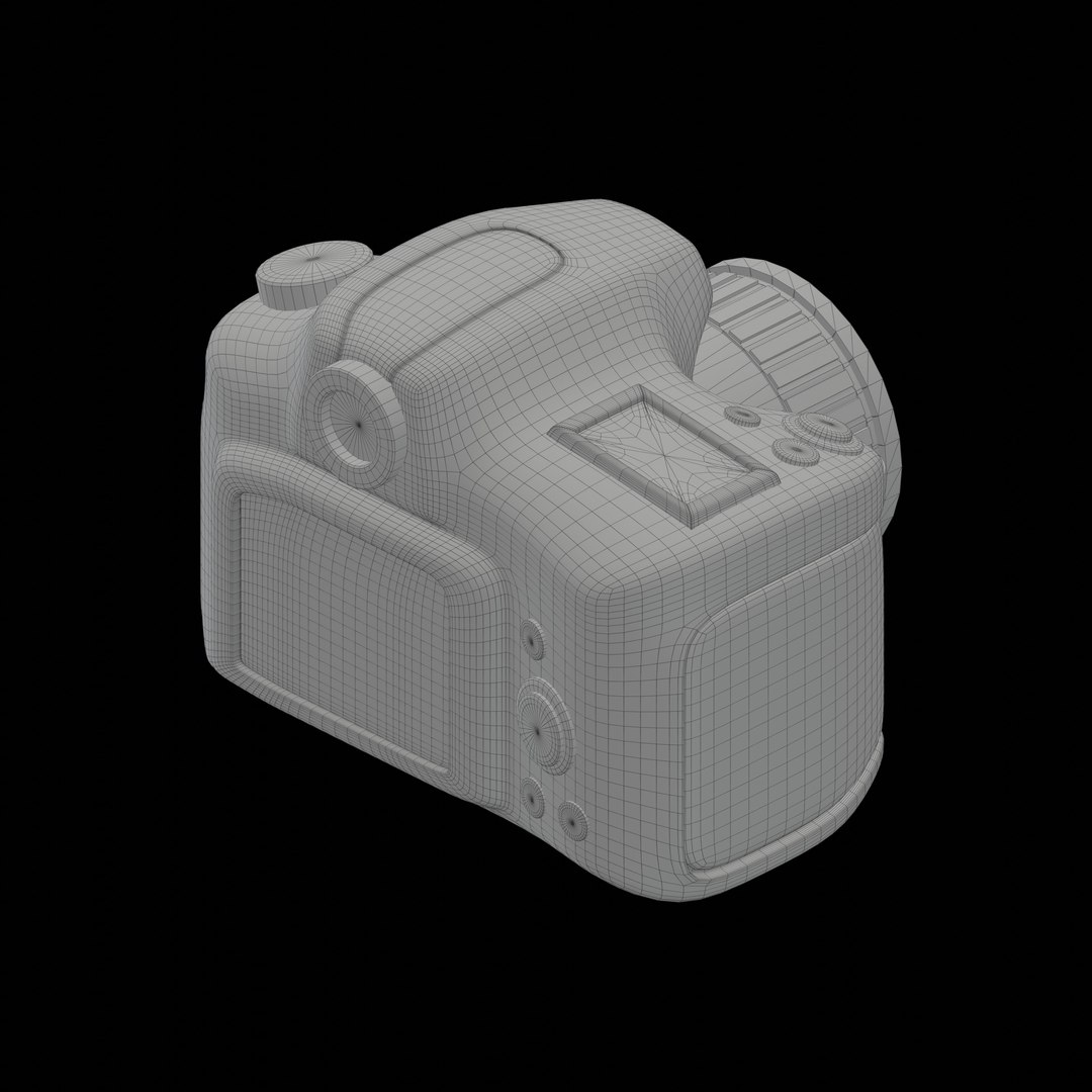 Simple Photo Camera 3D Model - TurboSquid 1772793