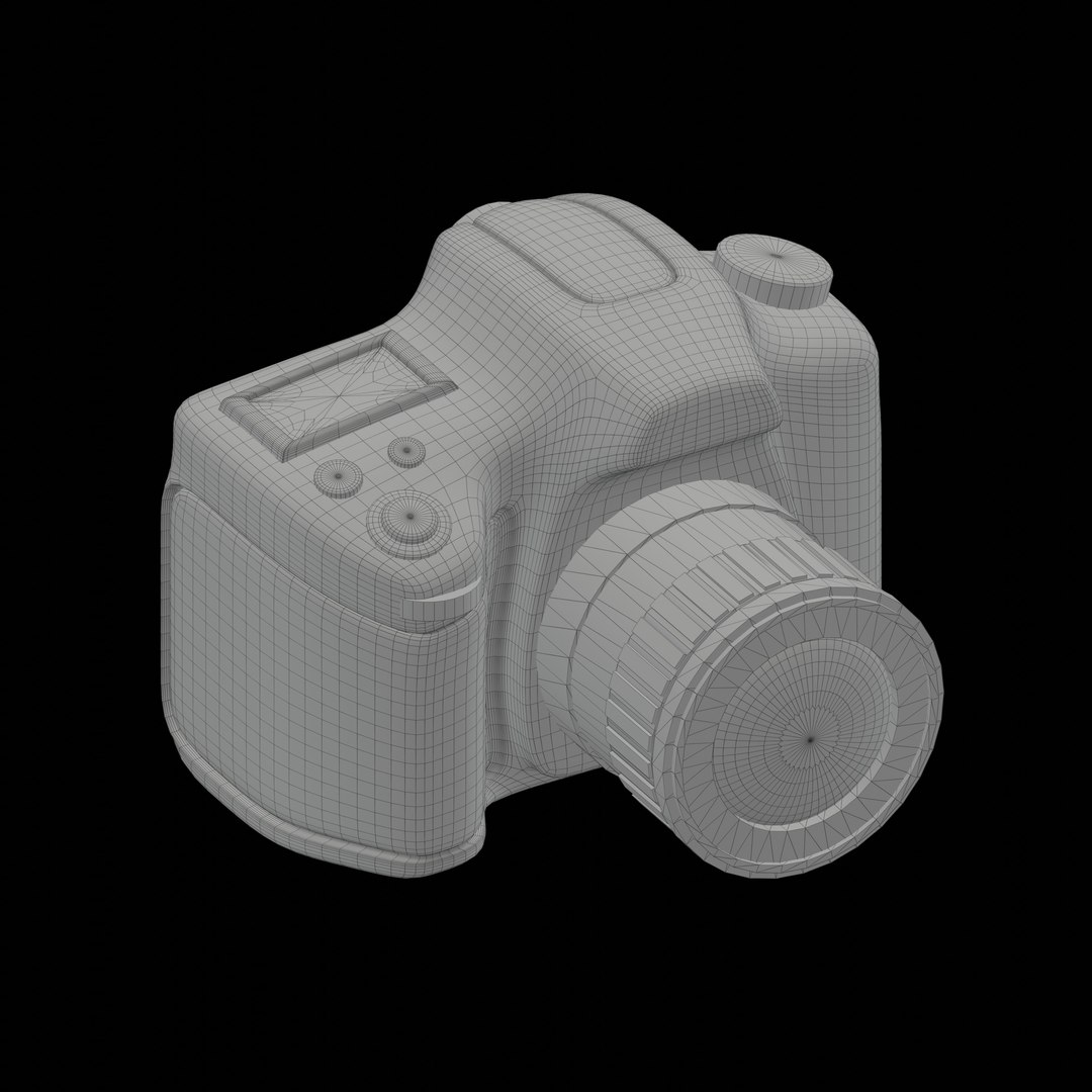 Simple Photo Camera 3D Model - TurboSquid 1772793