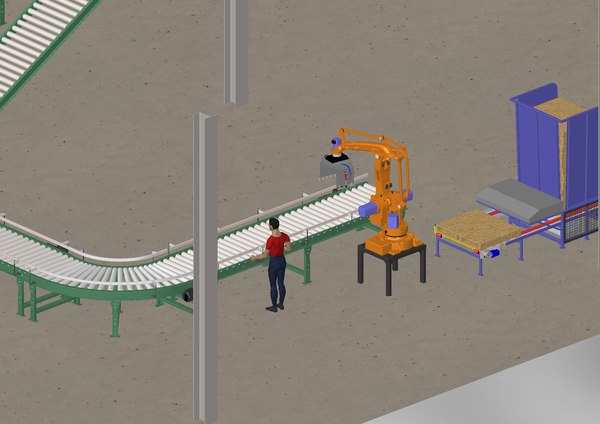 Animated Conveyor Belt 3D Models for Download | TurboSquid