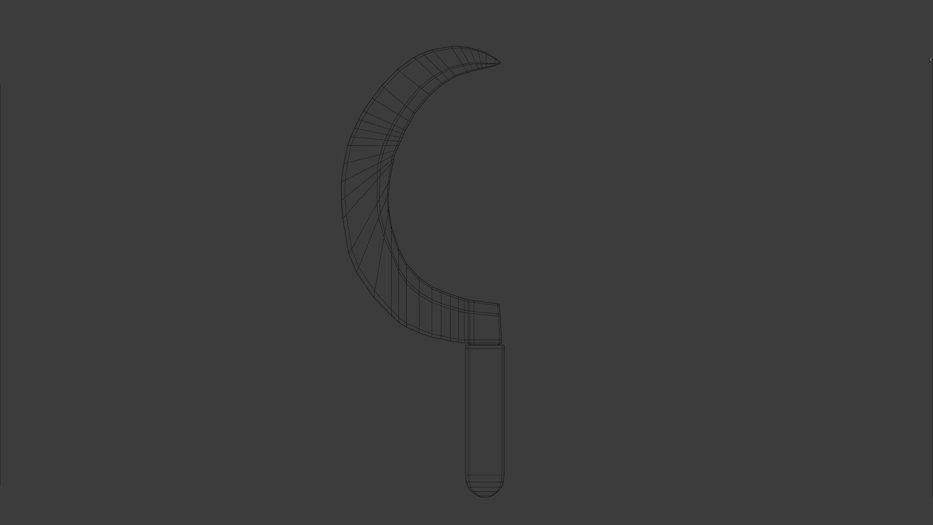 Basic Low Poly Sickle 3D - TurboSquid 1760991