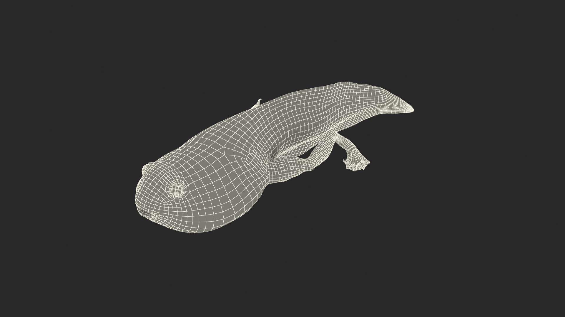 3D Tadpole With Legs Rigged Model - TurboSquid 1714295