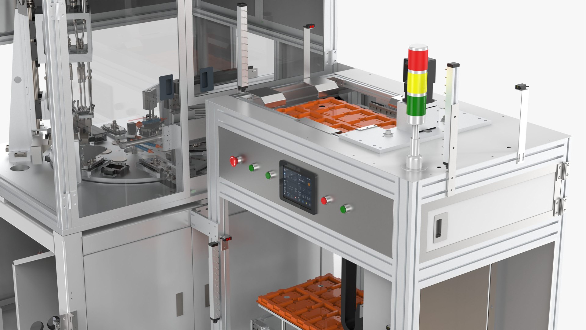 Automatic Double Side Screw Locking Machine 3D Model - TurboSquid 2155154