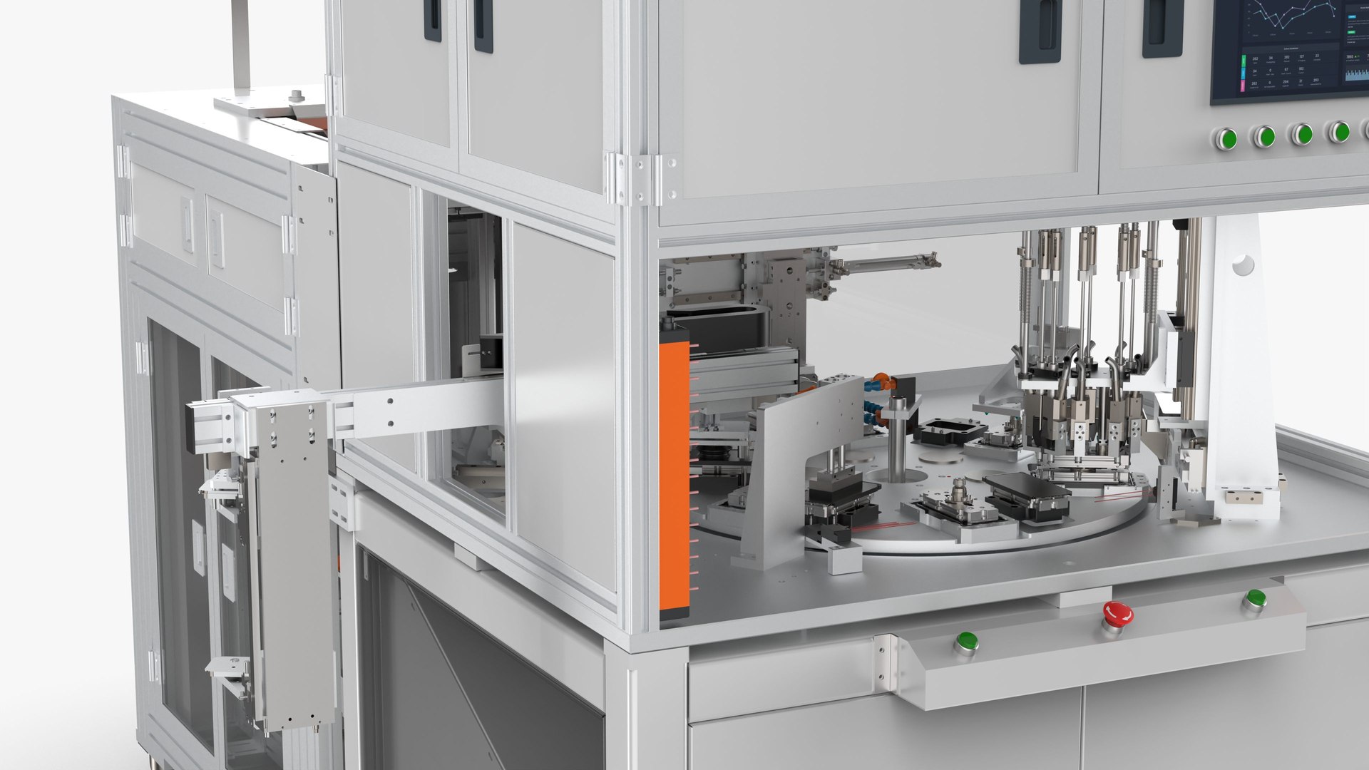 Automatic Double Side Screw Locking Machine 3D Model - TurboSquid 2155154