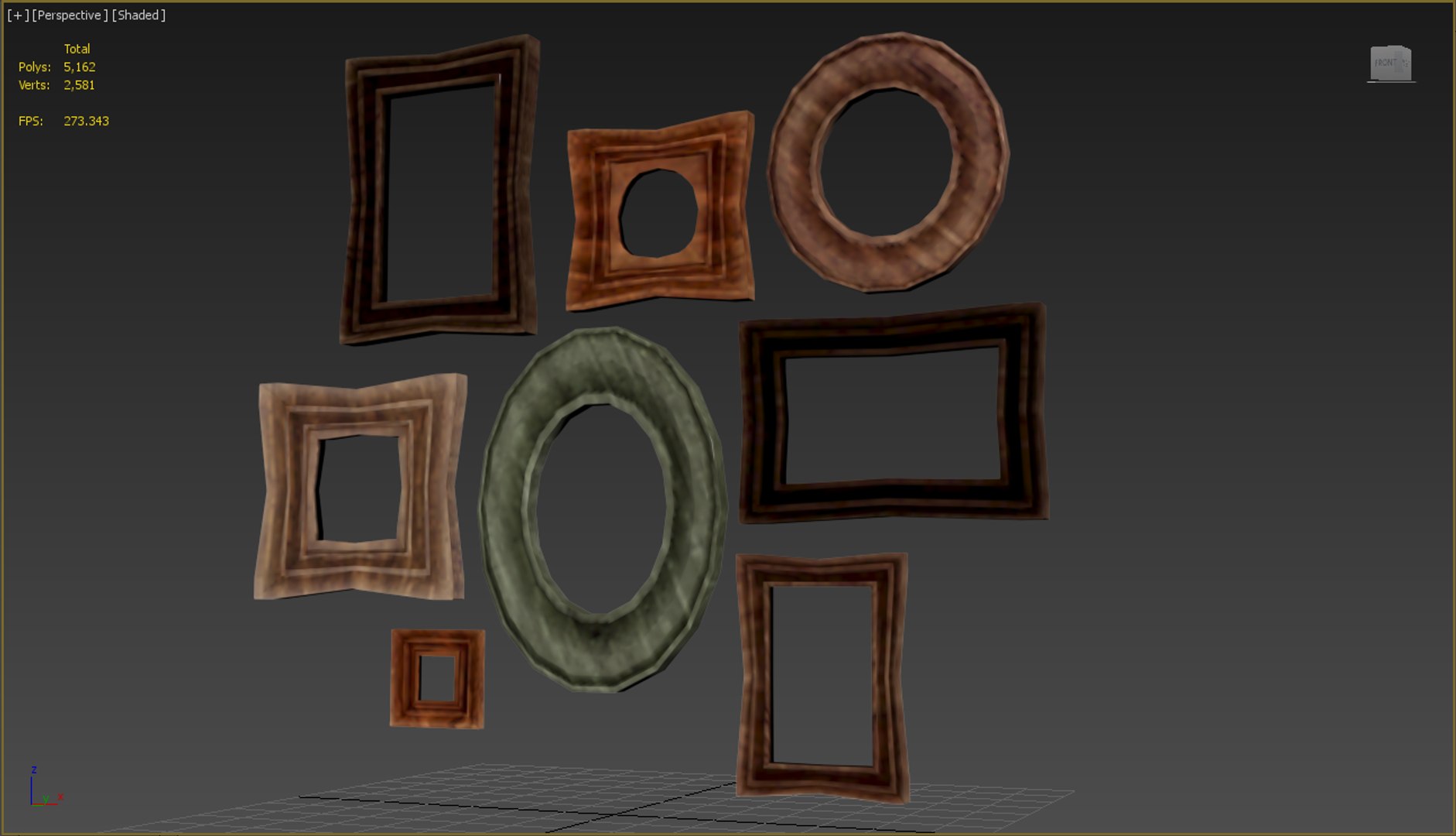 Picture Frames 3D Model - TurboSquid 1365339