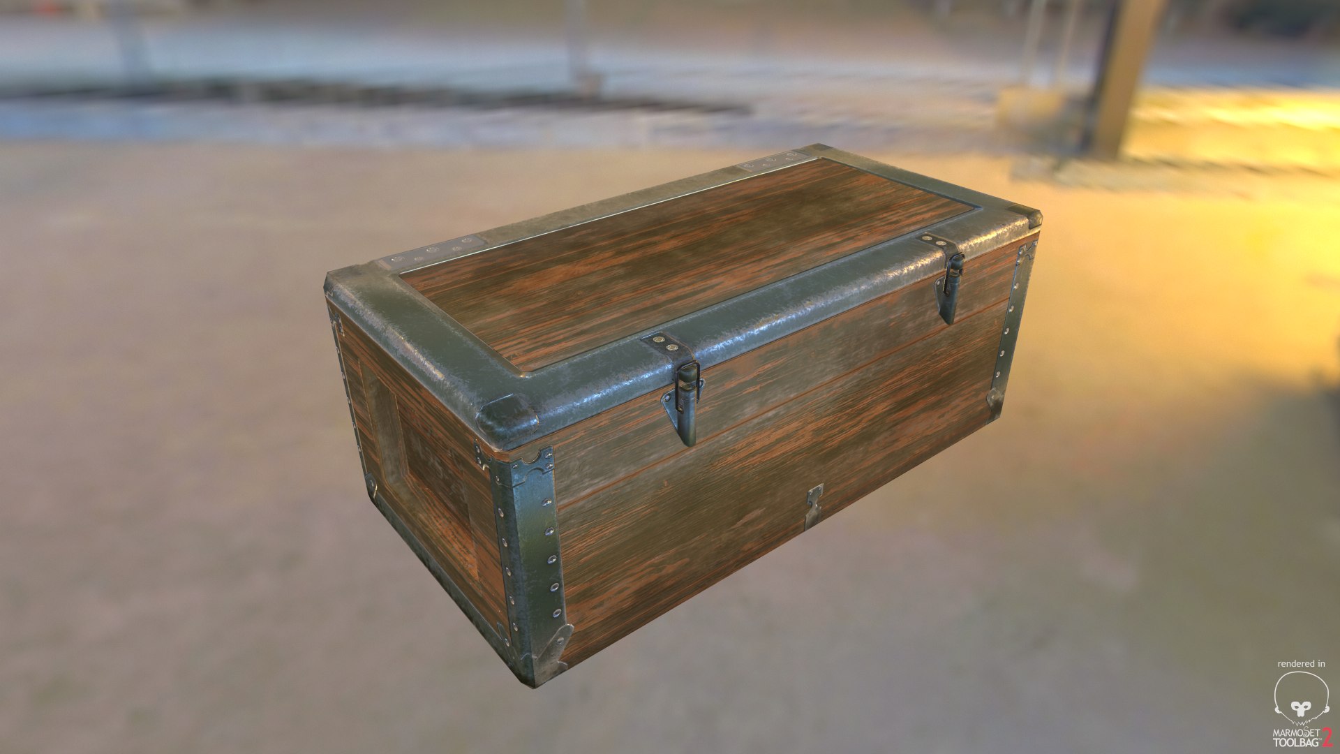 3d Model Weapon Box