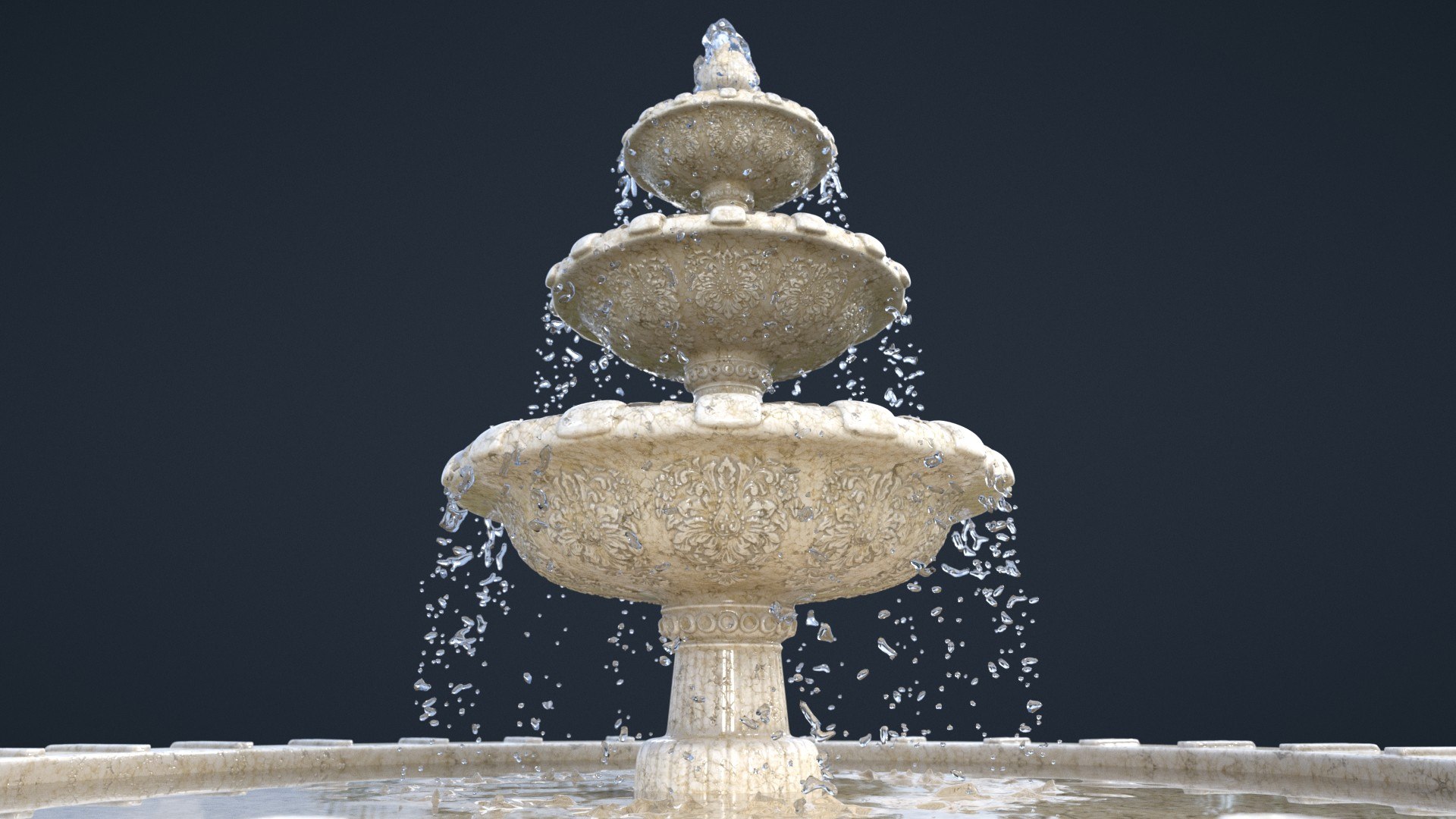 Fountain Animated 3D Model - TurboSquid 2087650