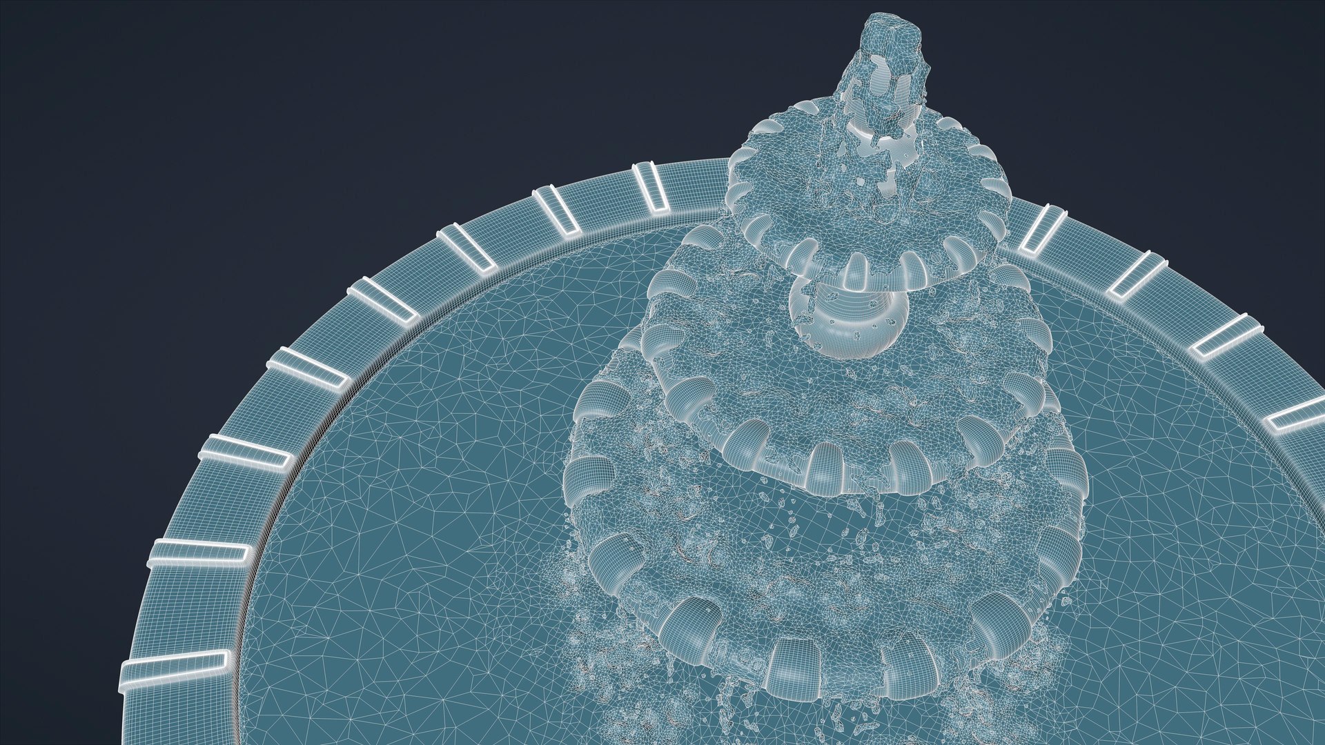 Fountain Animated 3D Model - TurboSquid 2087650