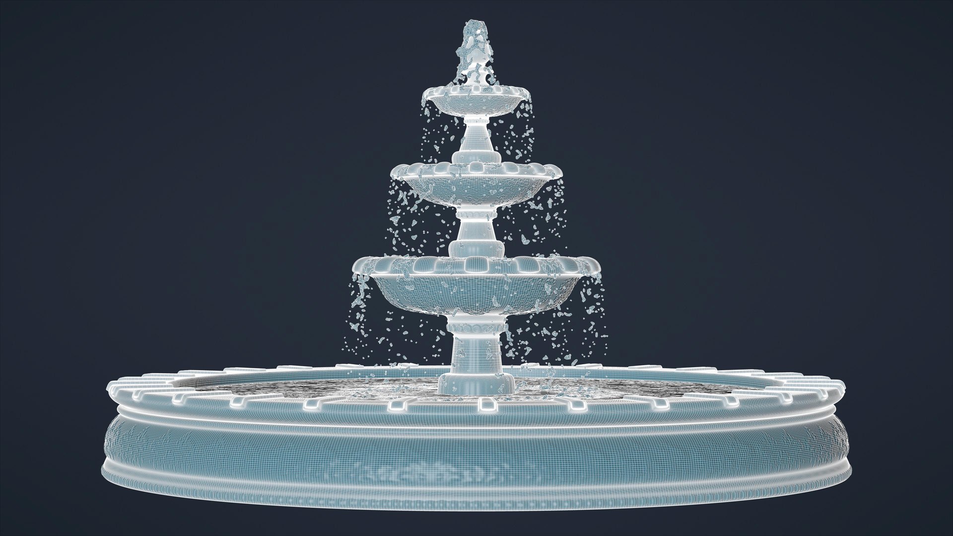 Fountain Animated 3D Model - TurboSquid 2087650