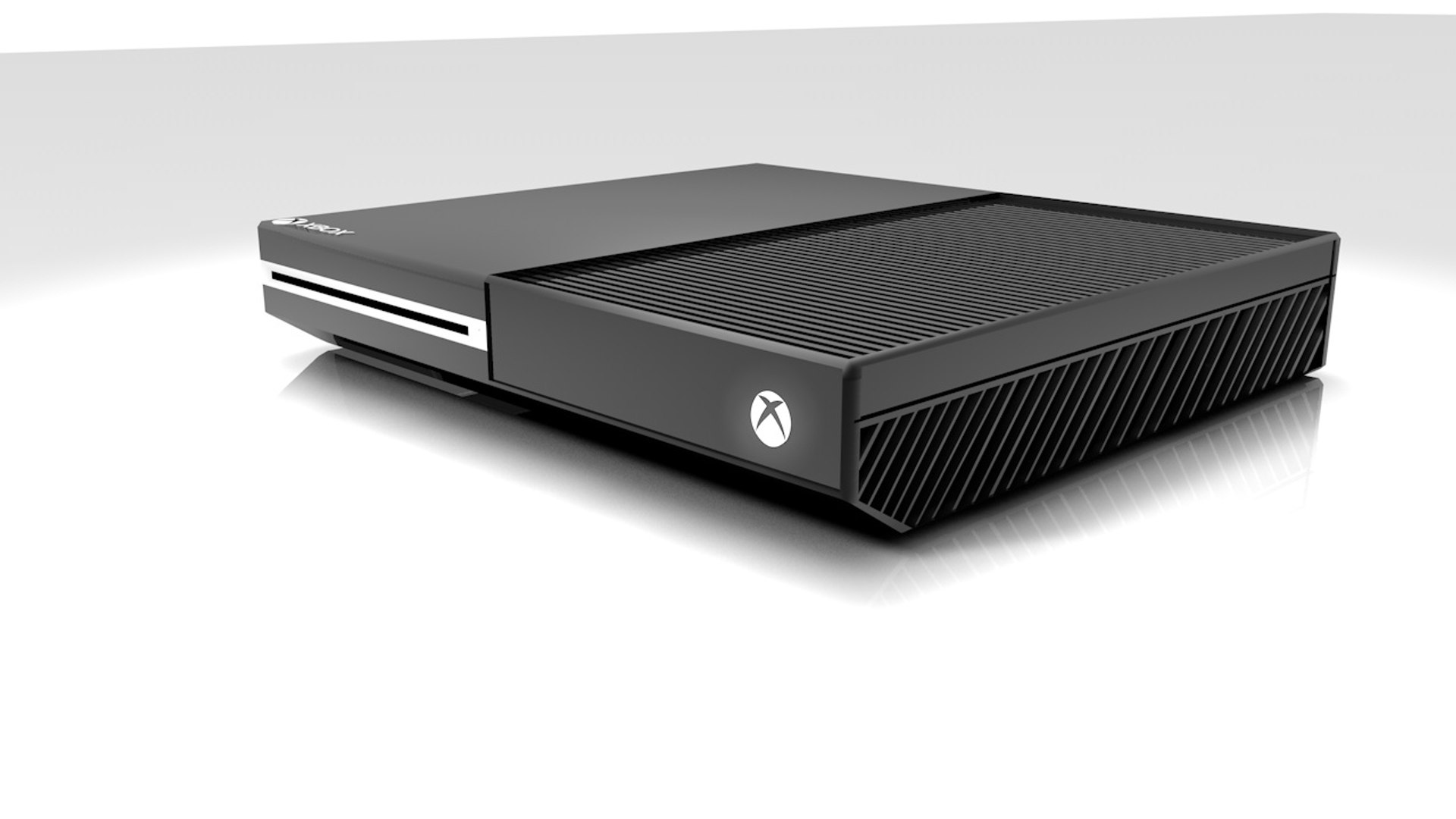 Xbox Console 3d Model