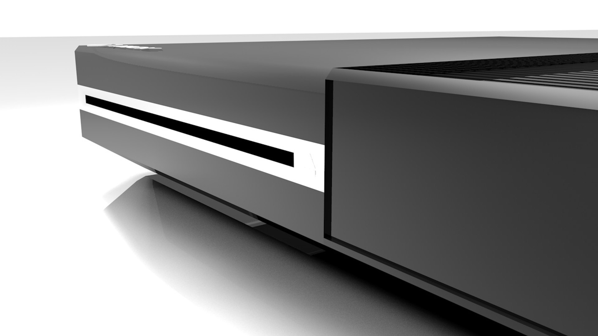 Xbox Console 3d Model