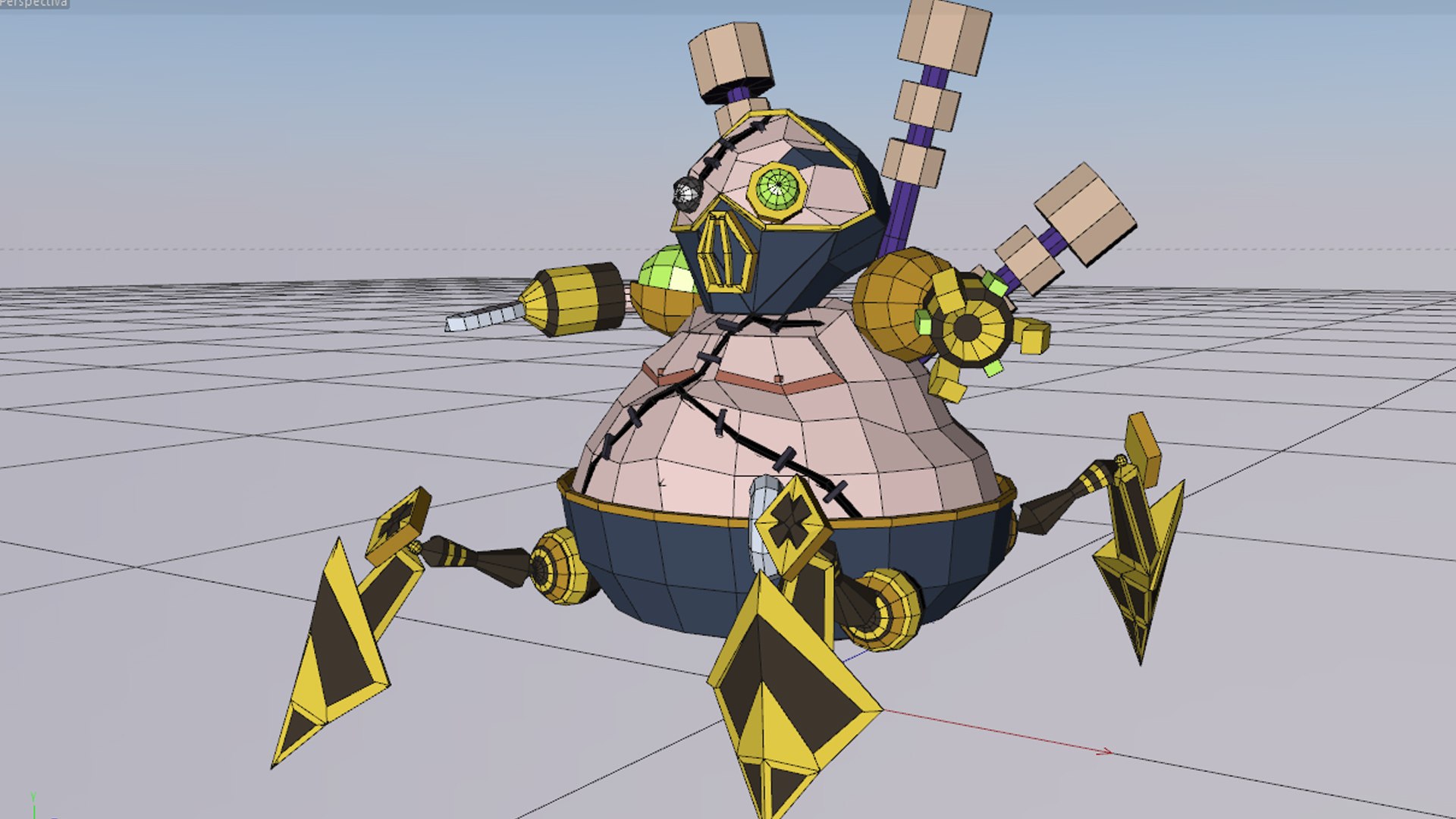 Urgot Model - TurboSquid 2063322