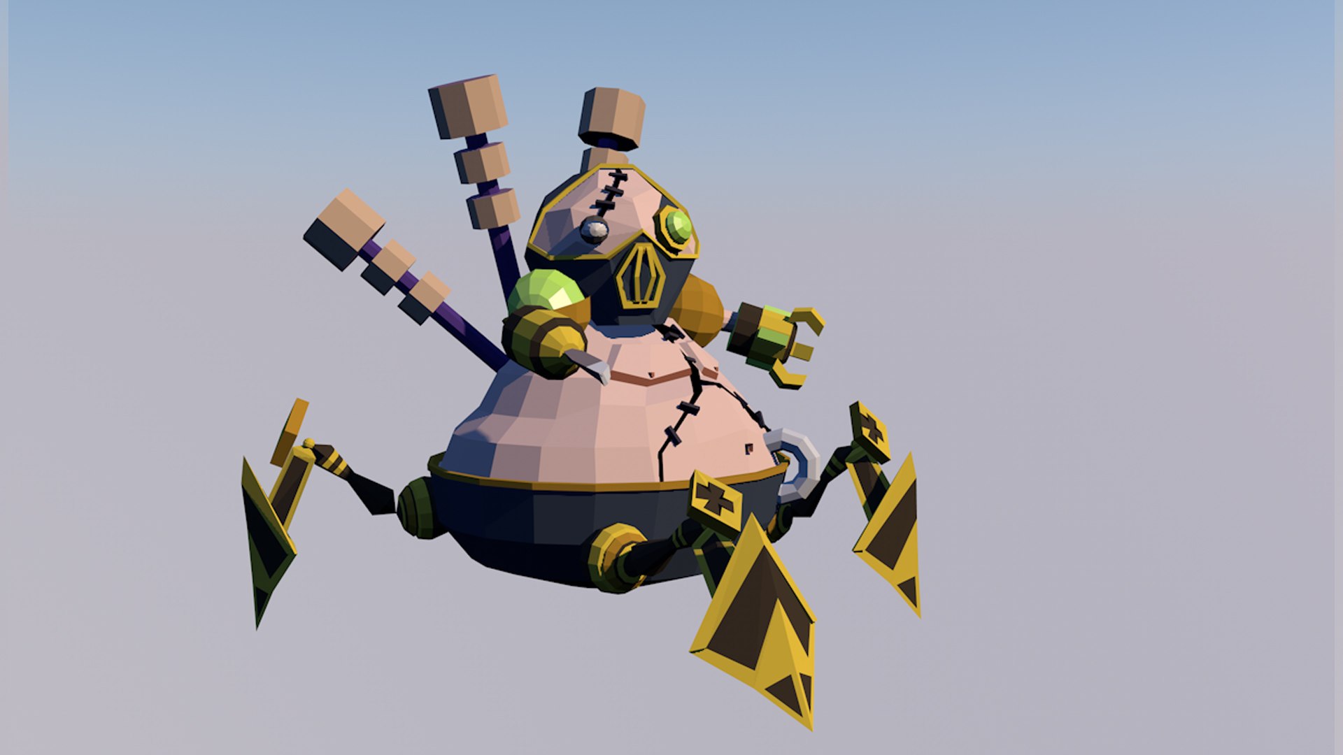 Urgot Model - TurboSquid 2063322