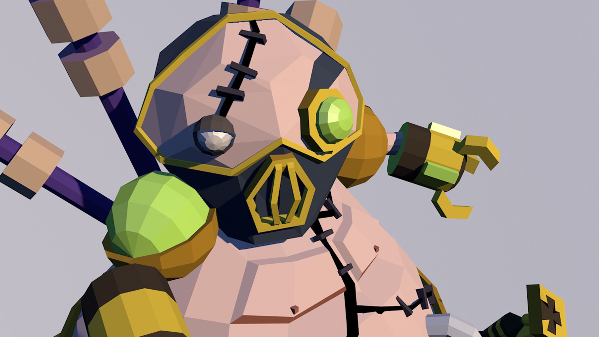 Urgot Model - TurboSquid 2063322