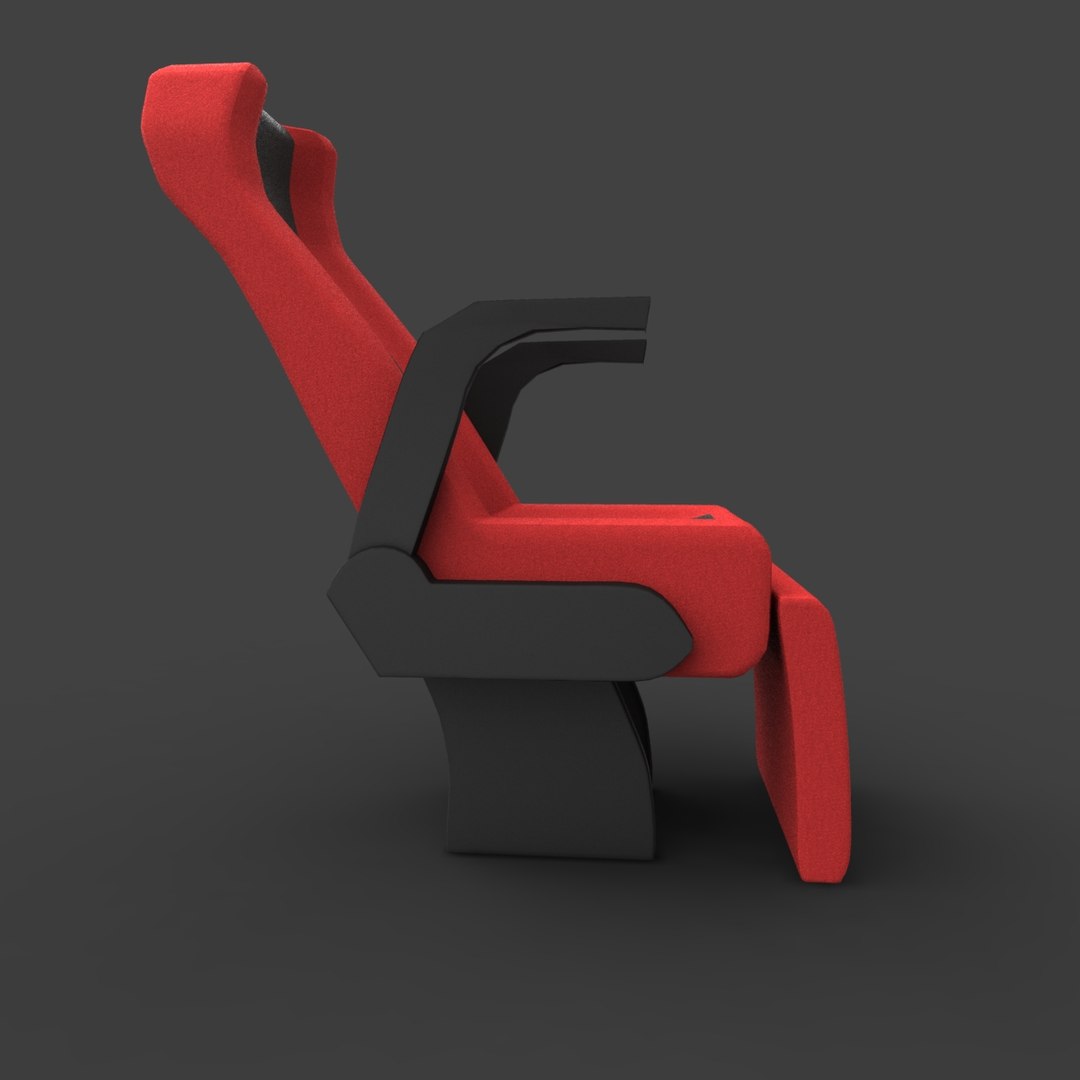 3d Model Luxury Coach Seat