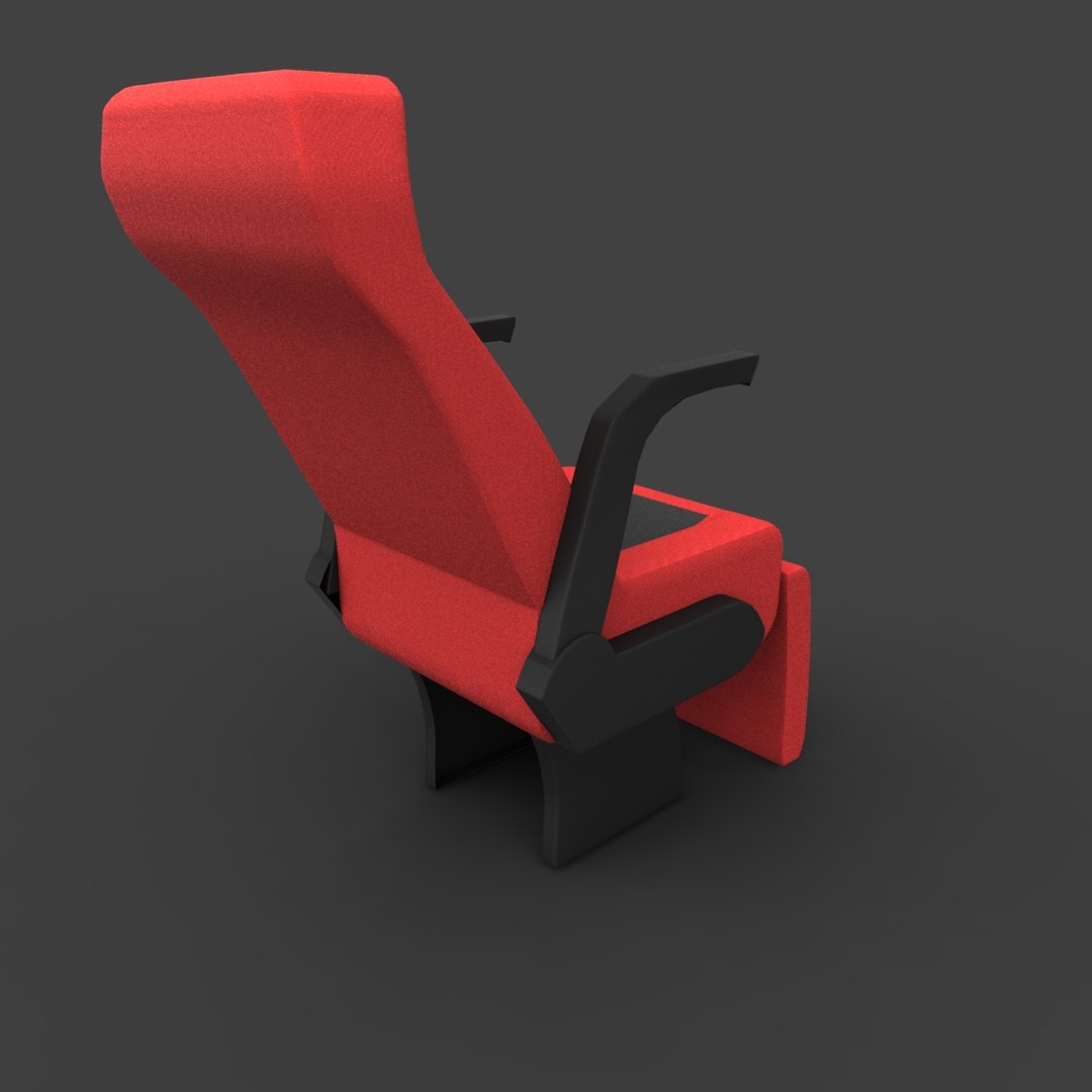 3d Model Luxury Coach Seat