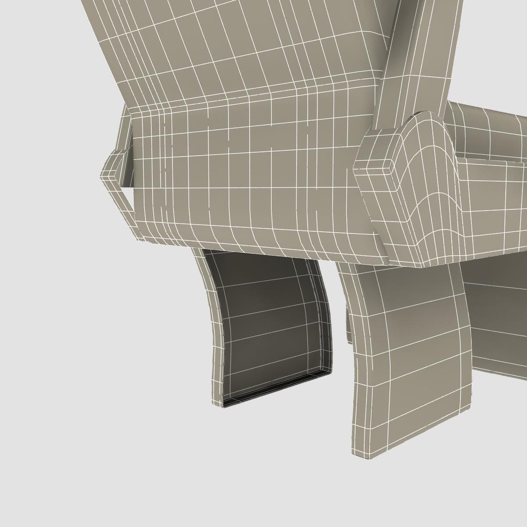 3d Model Luxury Coach Seat