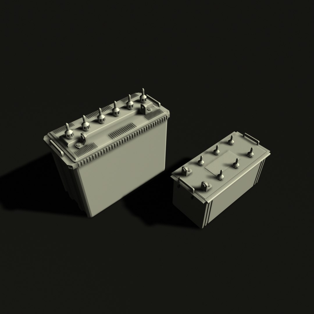 Free Battery Model - TurboSquid 1151676