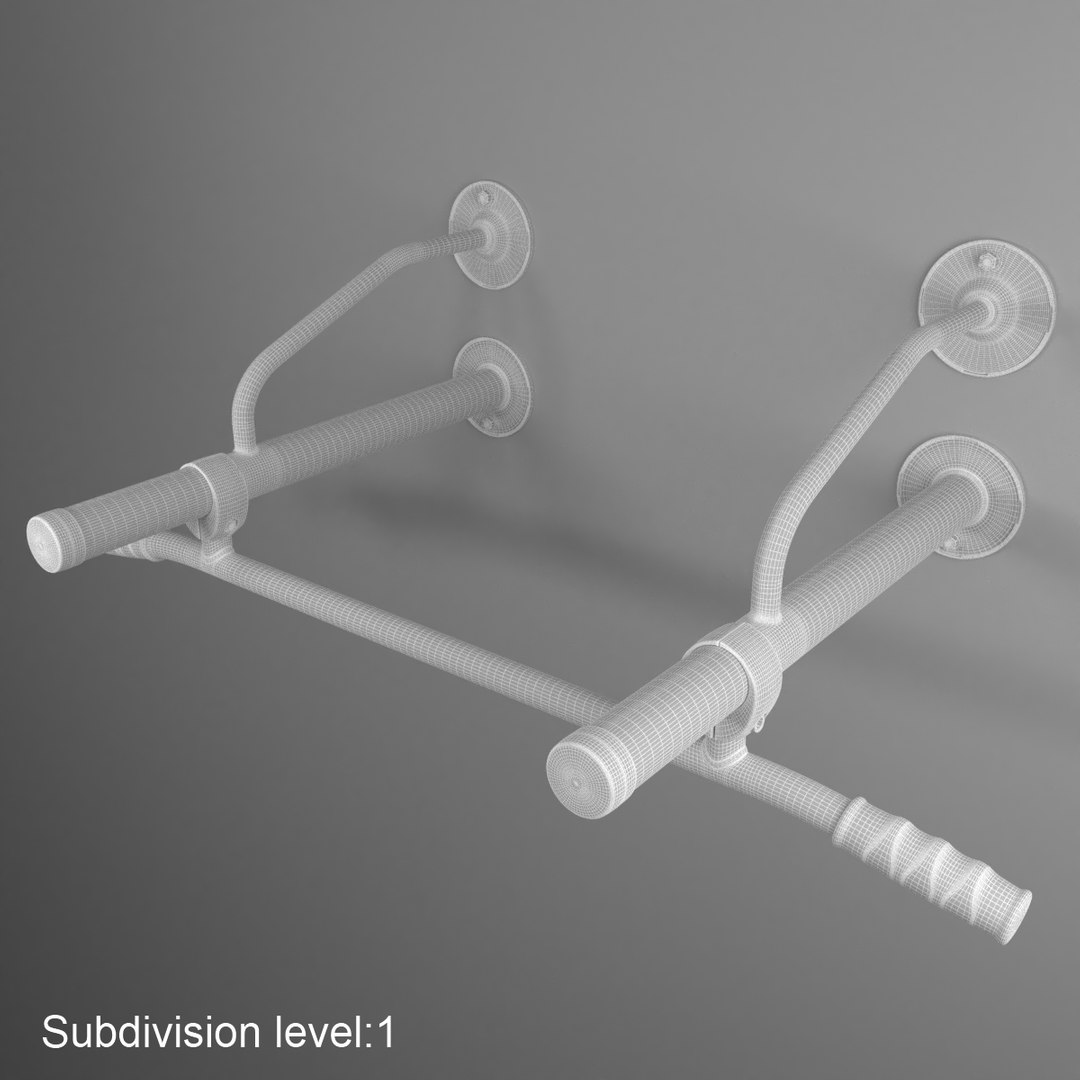 Horizontal Bar 3D - TurboSquid 1193712