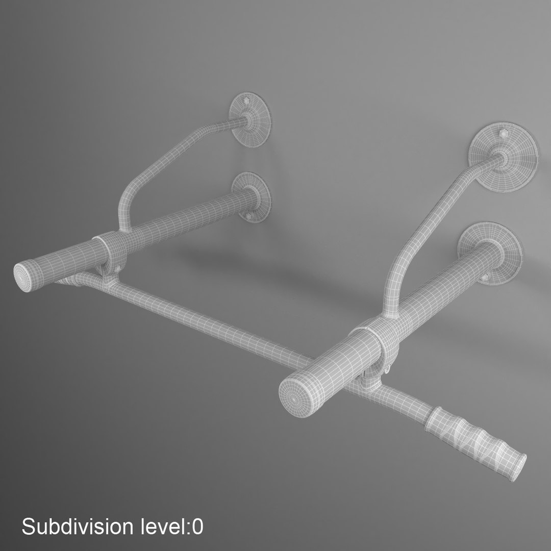 Horizontal Bar 3D - TurboSquid 1193712