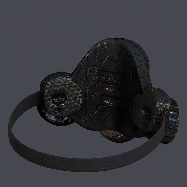 Gas mask 3D model - TurboSquid 1696993