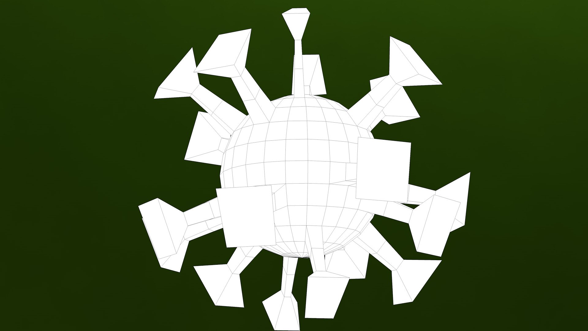 Detail Virus 3D Model model - TurboSquid 2083970