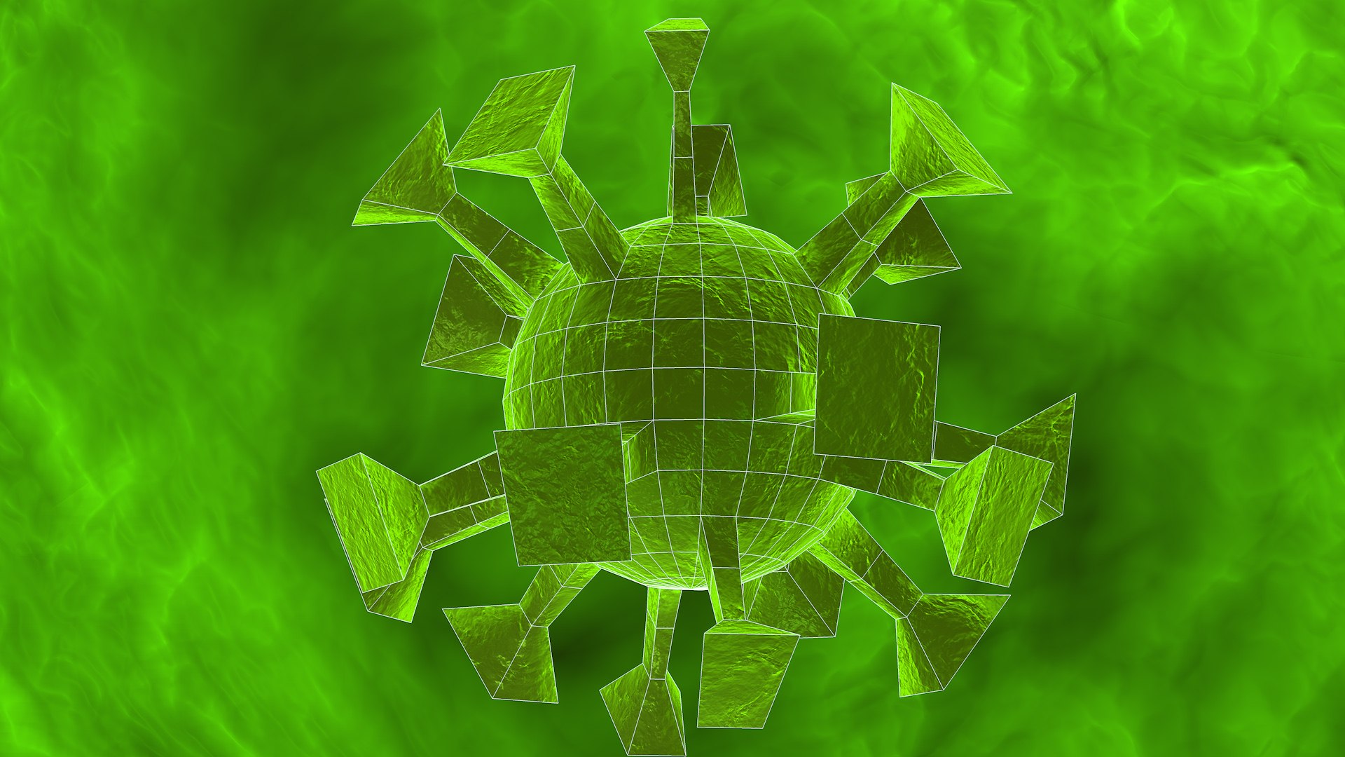 Detail Virus 3D Model model - TurboSquid 2083970