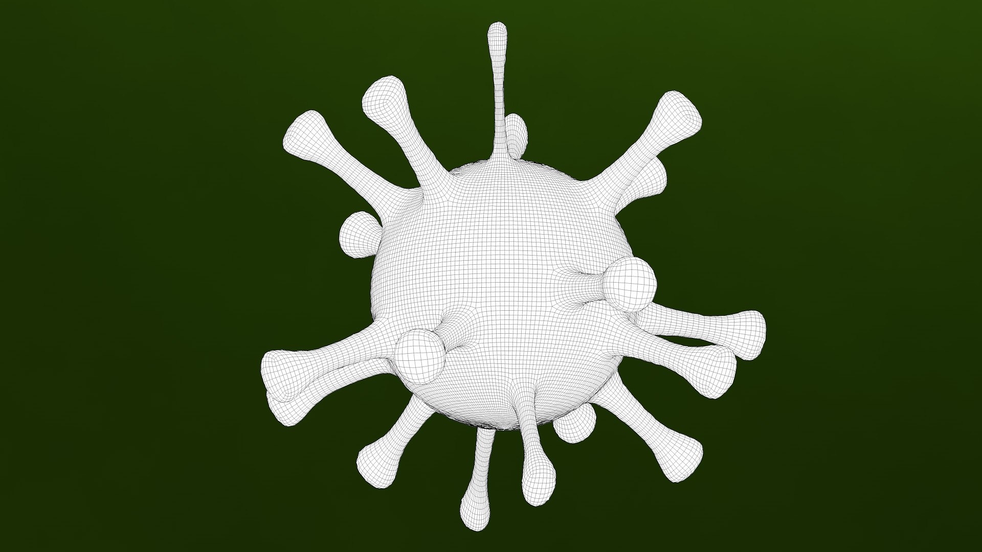 Detail Virus 3D Model model - TurboSquid 2083970