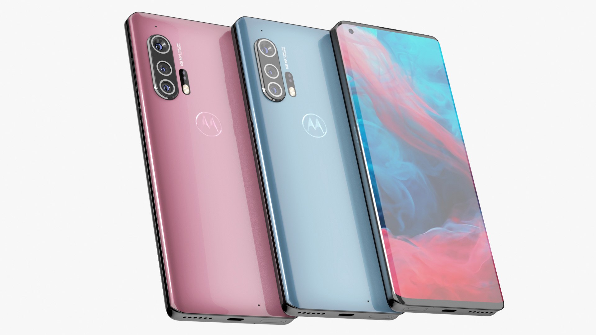 Realistic Motorola Edge Phone 3D Model - TurboSquid 1546921