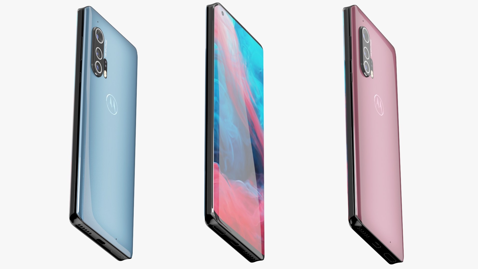Realistic Motorola Edge Phone 3D Model - TurboSquid 1546921