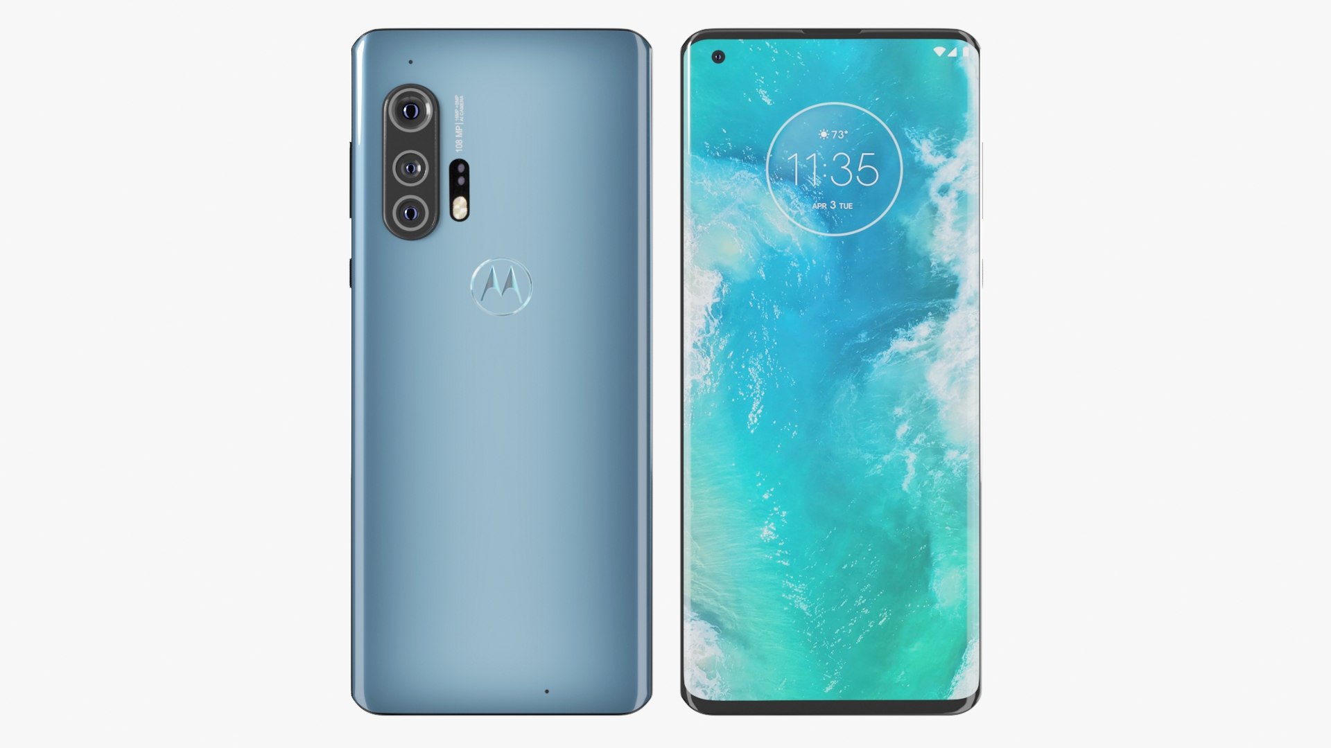 Realistic Motorola Edge Phone 3D Model - TurboSquid 1546921