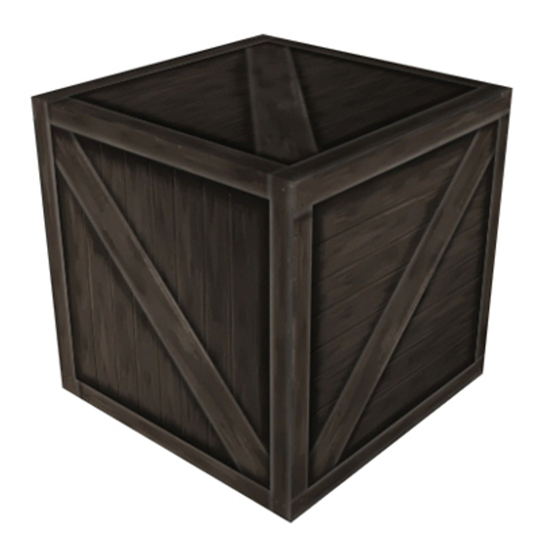 3d Model Crate