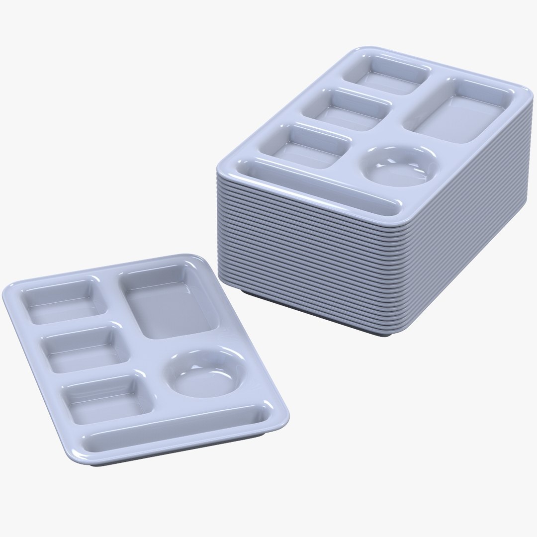 Meal Tray 3D Model - TurboSquid 1153460