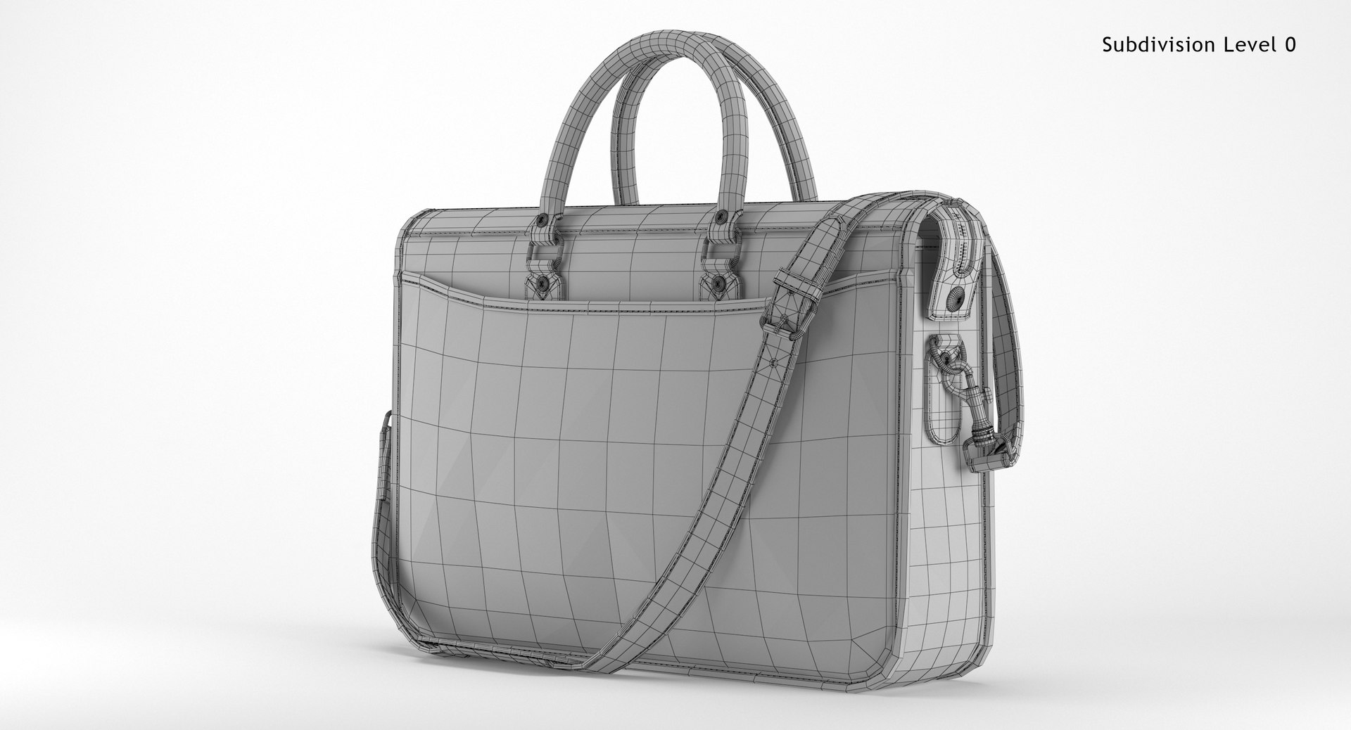 Max Photorealistic Marston Briefcase
