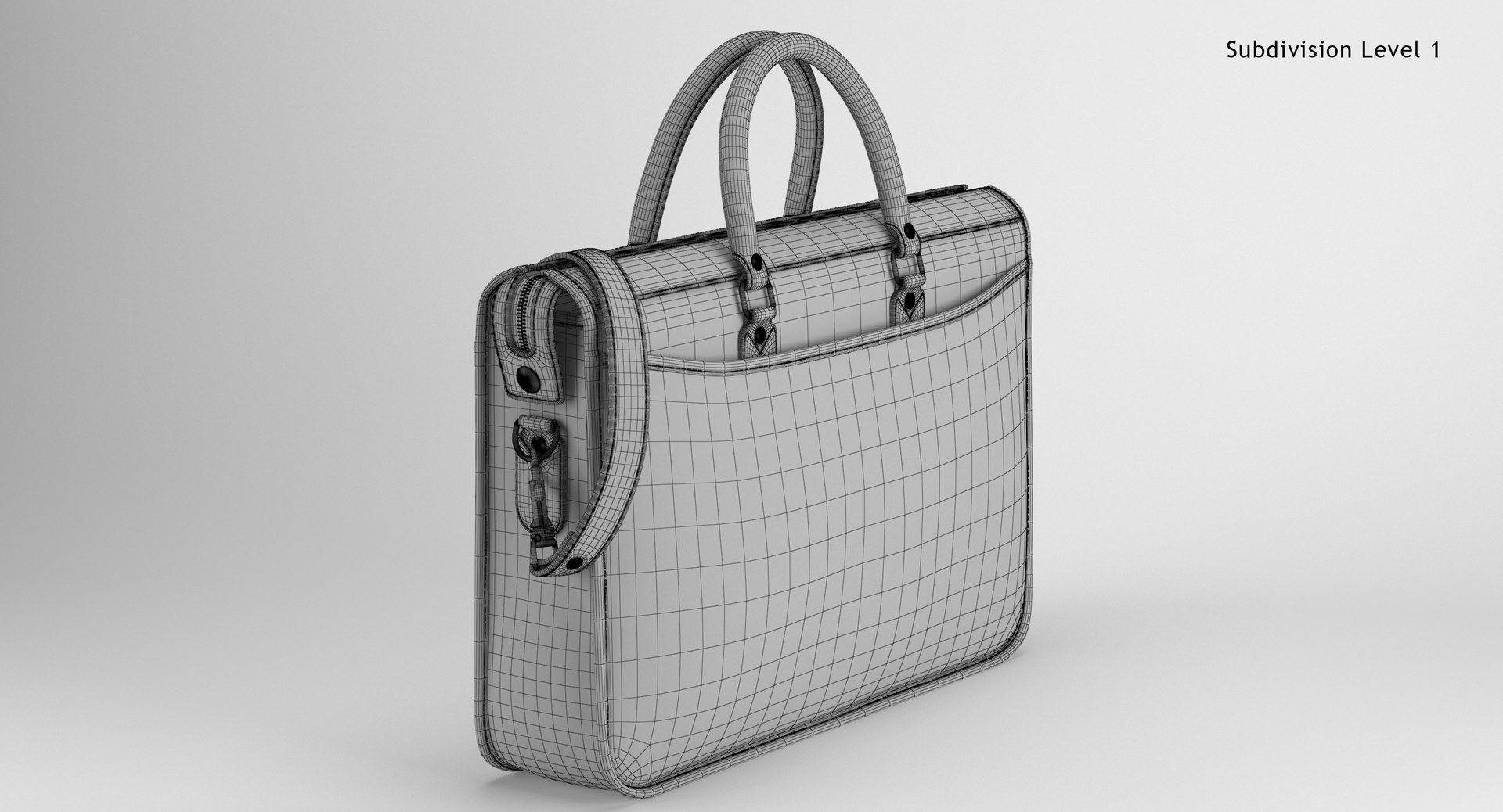 Max Photorealistic Marston Briefcase