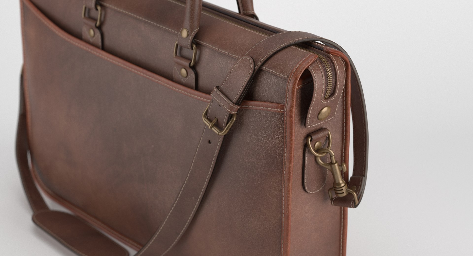 Max Photorealistic Marston Briefcase