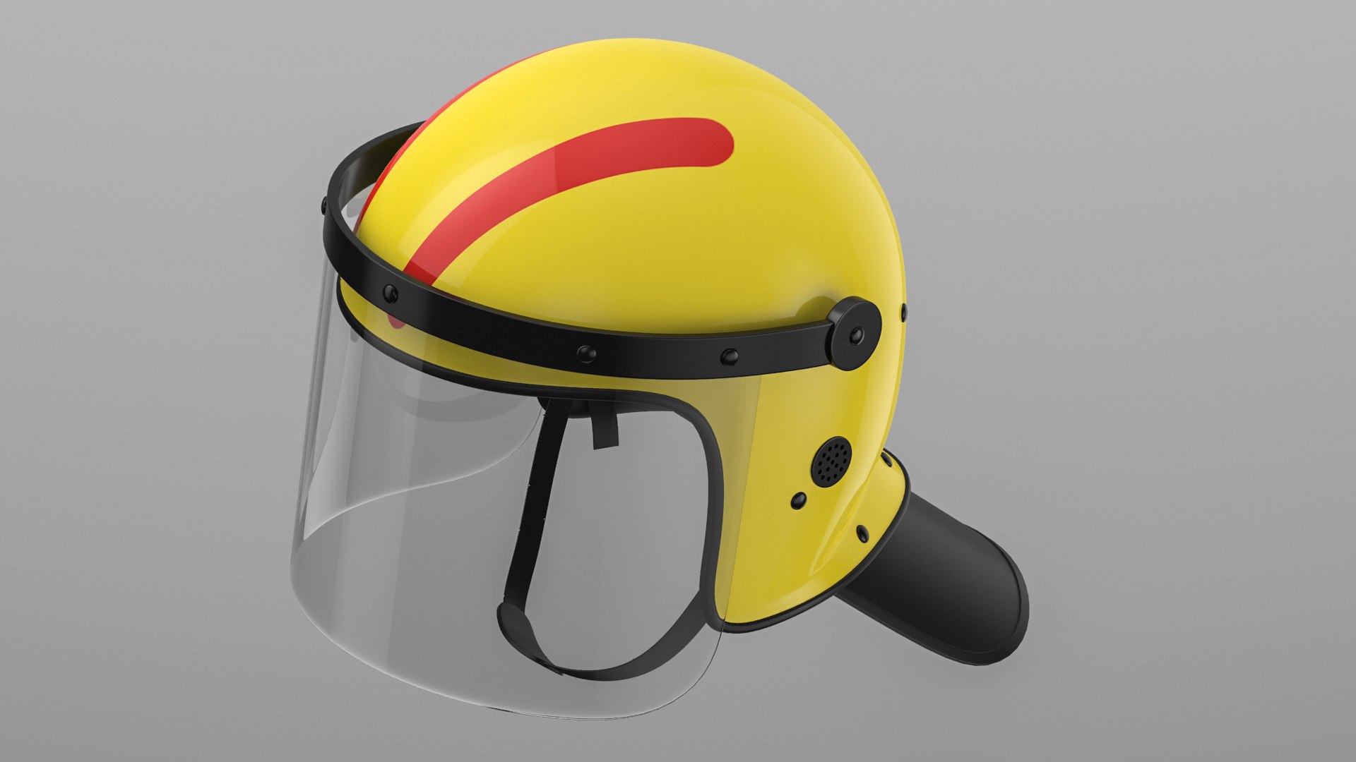 Fire Helmet 02 3D Model - TurboSquid 1953392
