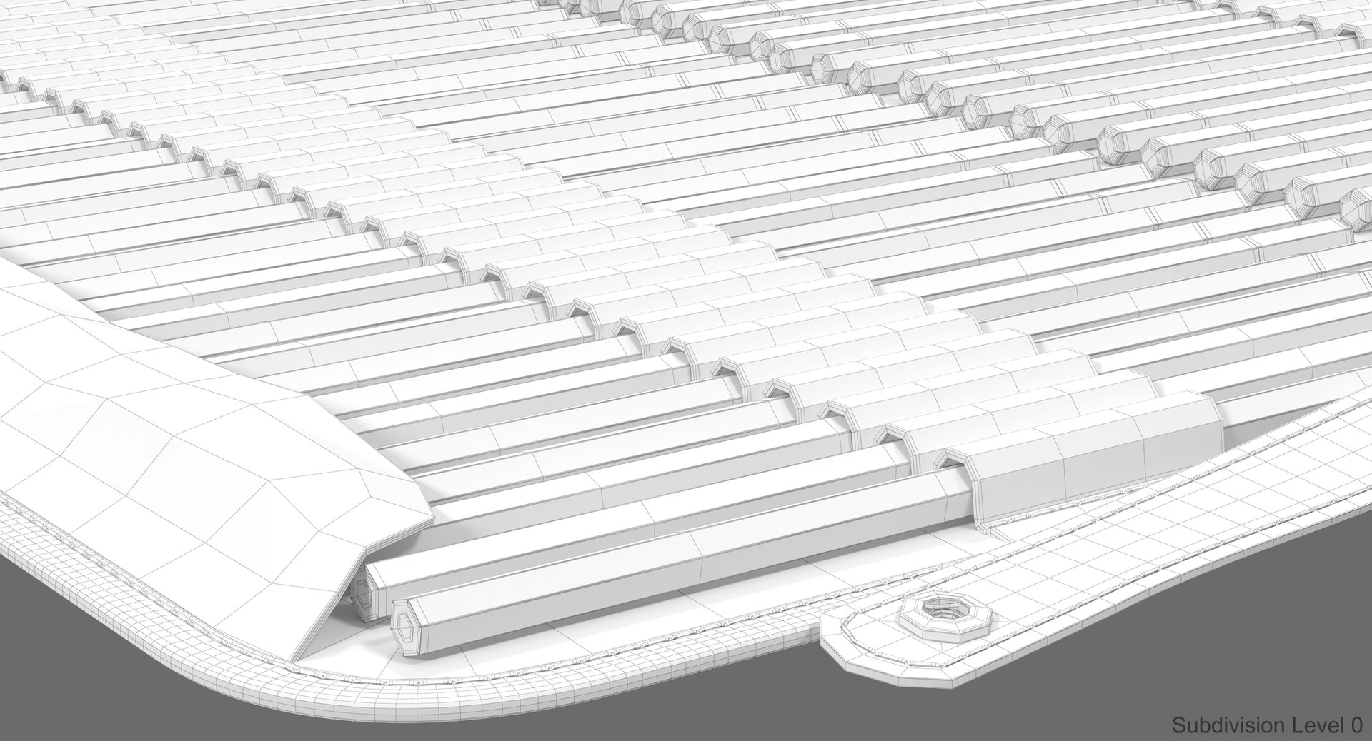 3d Model Pencil Box