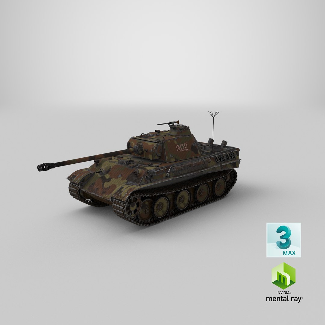 3D WW2 German Tank Collection 01 Model - TurboSquid 2138320