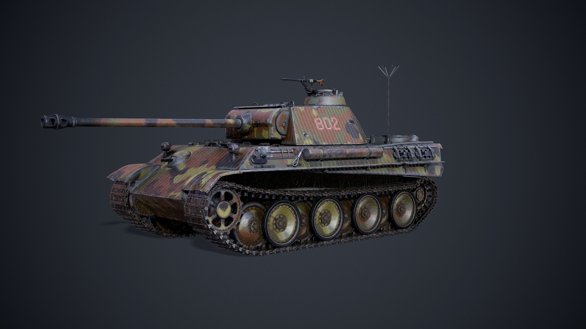 3D WW2 German Tank Collection 01 Model - TurboSquid 2138320