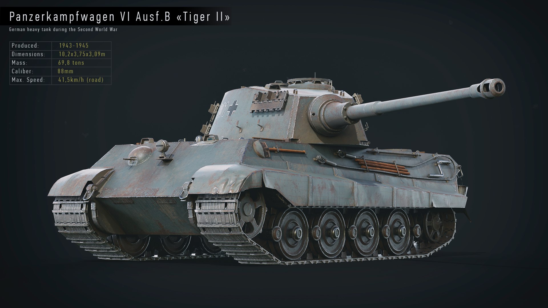3D WW2 German Tank Collection 01 Model - TurboSquid 2138320