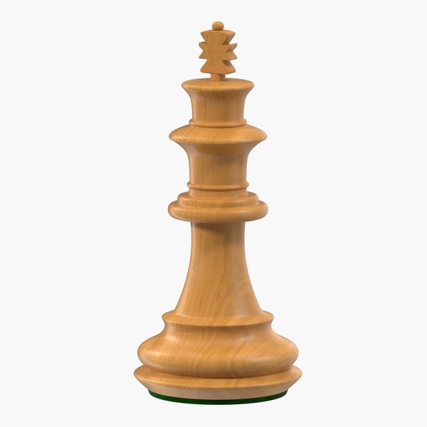 3D model wooden chess pieces figures - TurboSquid 1345746