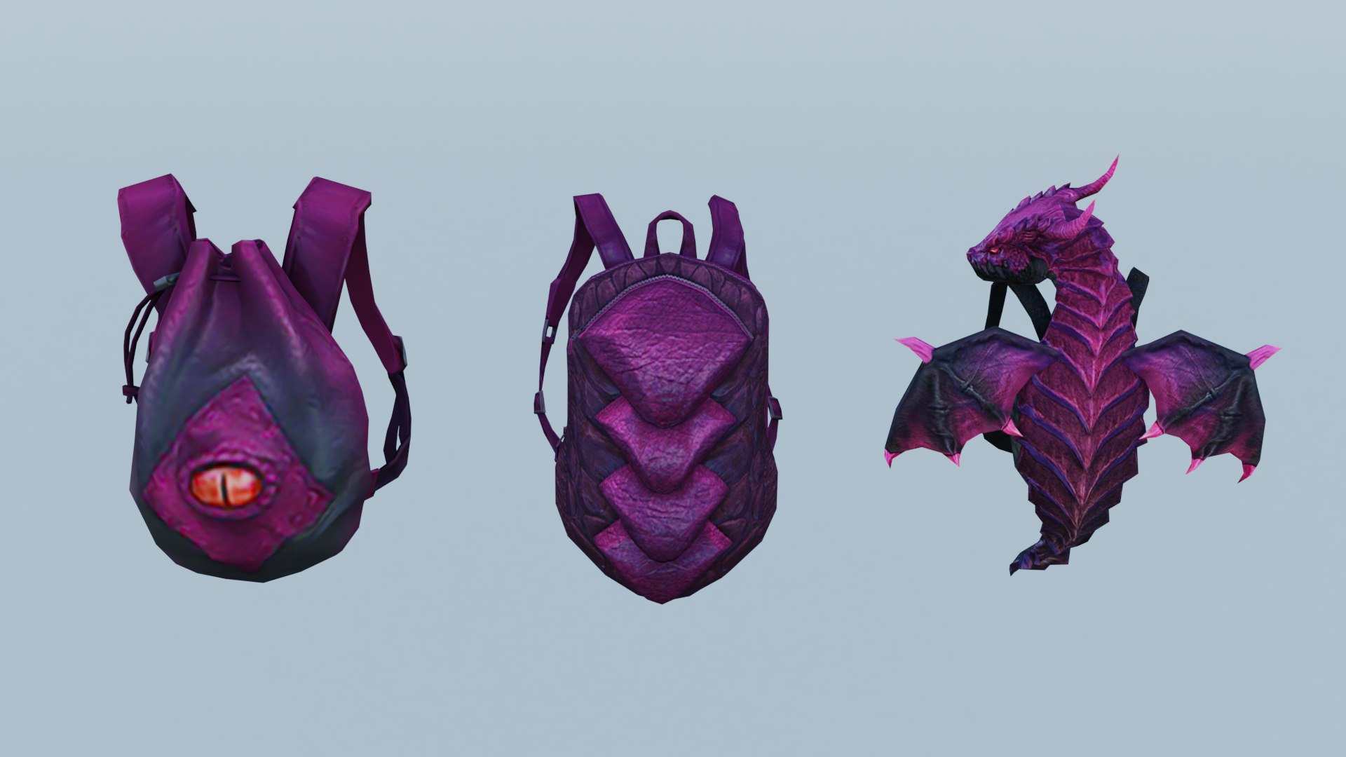 Bag 3x ValentineB Backpack 3D - TurboSquid 1849409