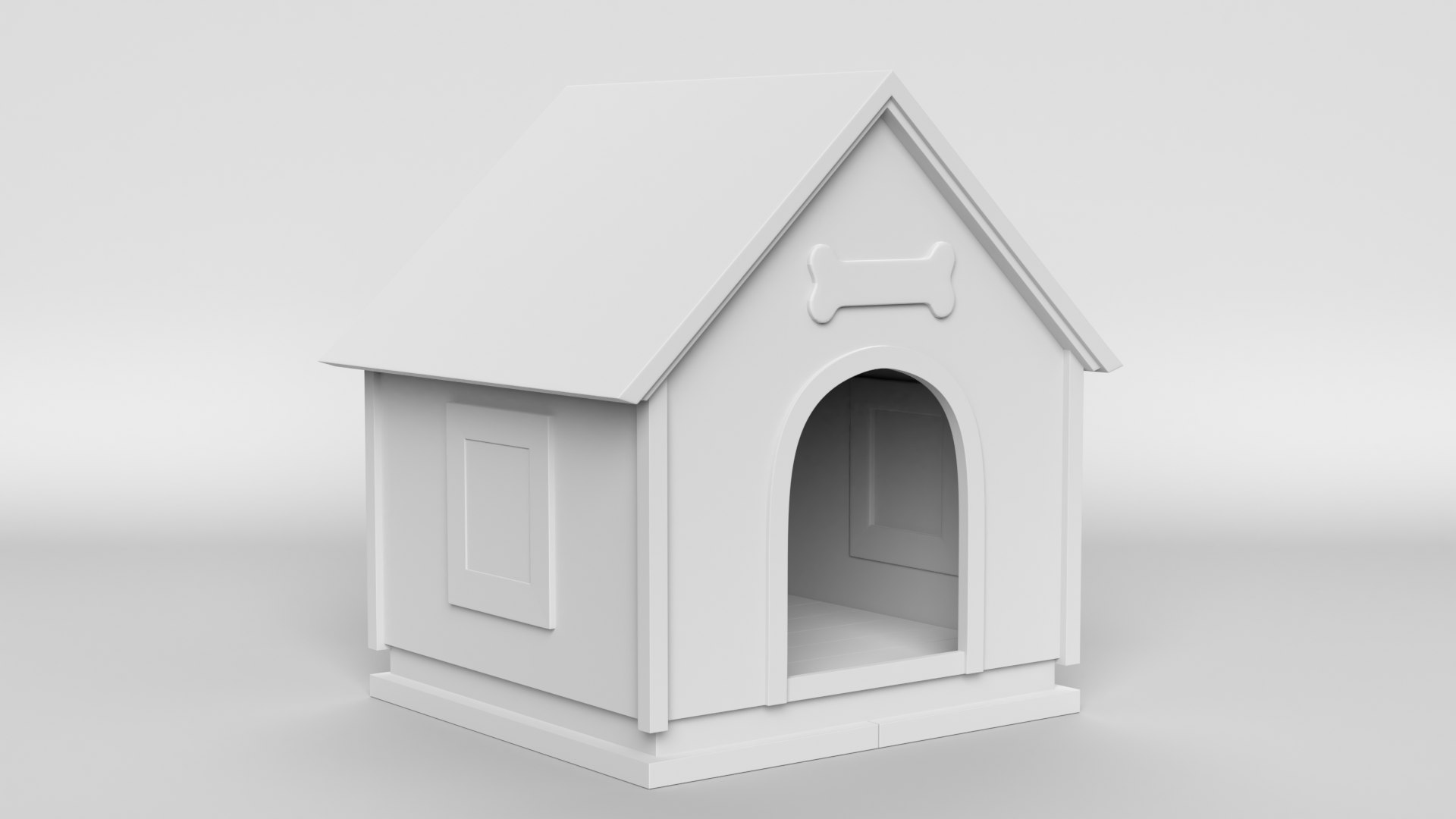 3D Dog House - TurboSquid 1683711