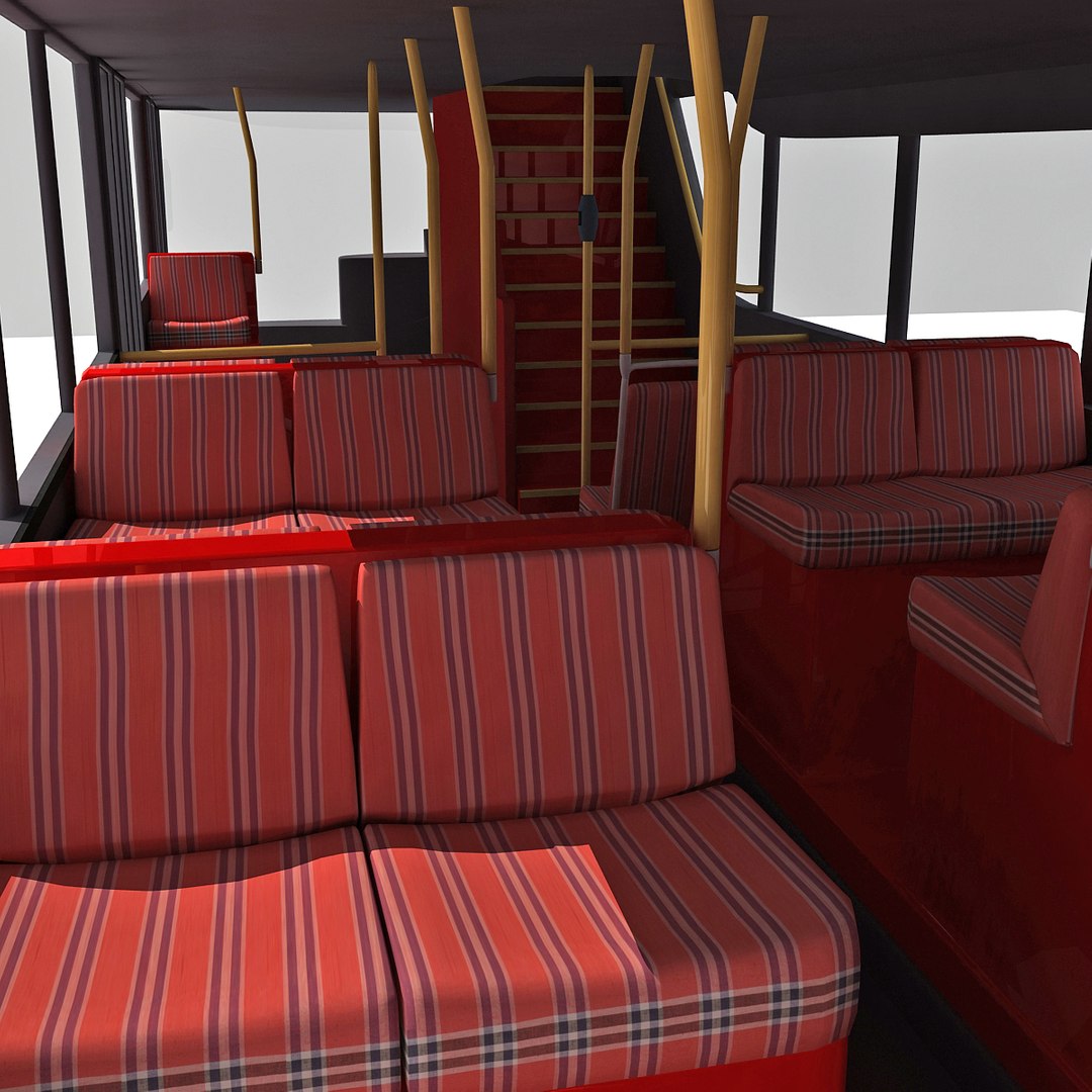 3d london bus model