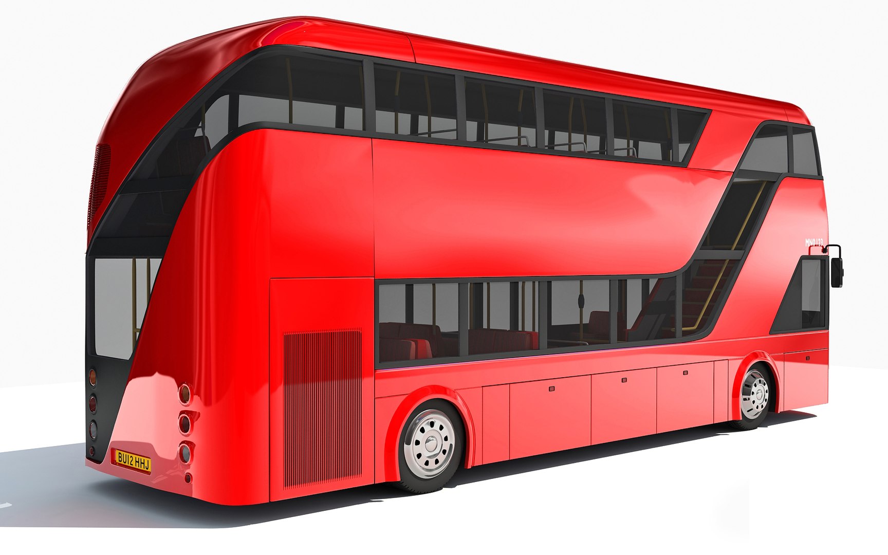 3d london bus model