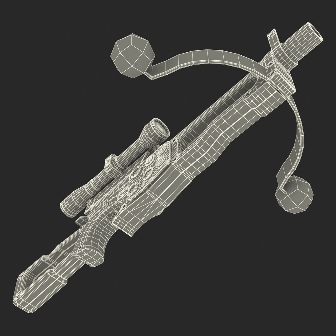 3d Star Wars Chewbaccas Bowcaster