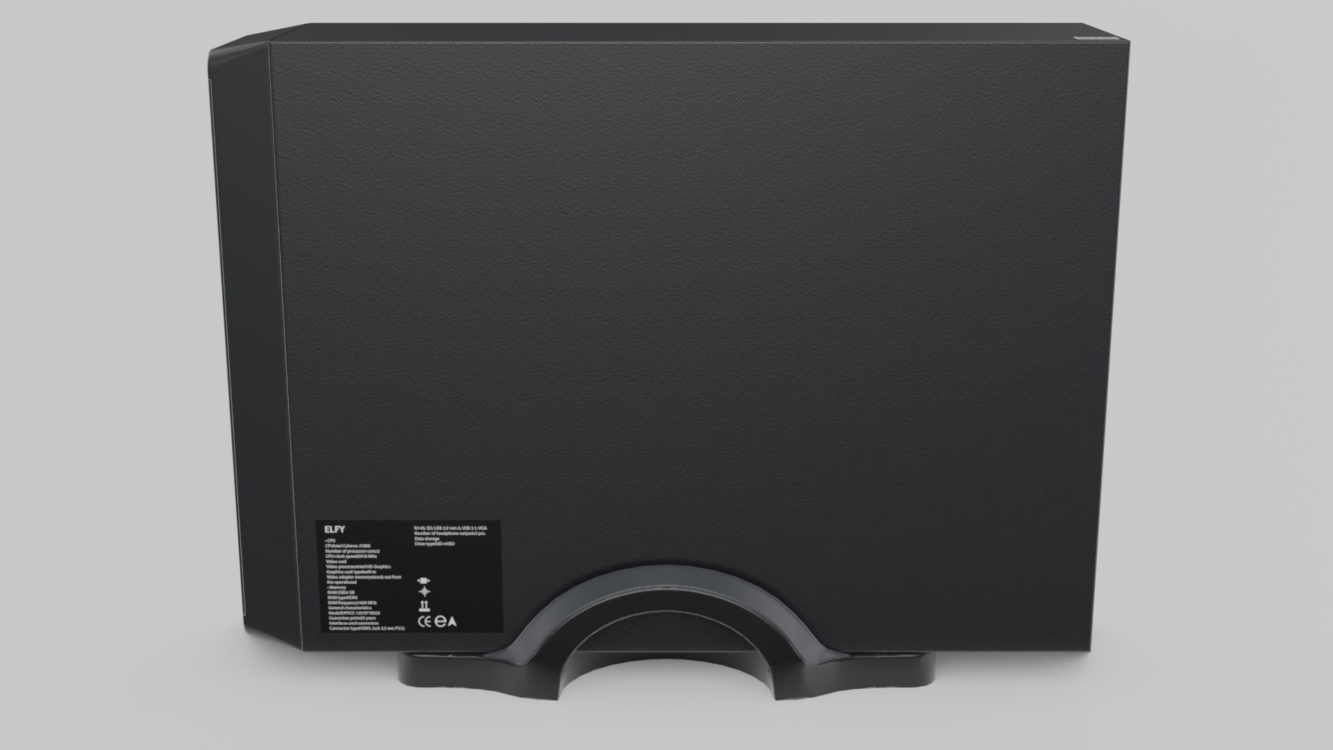 Desktop Computer Case 3D Model - TurboSquid 1664522