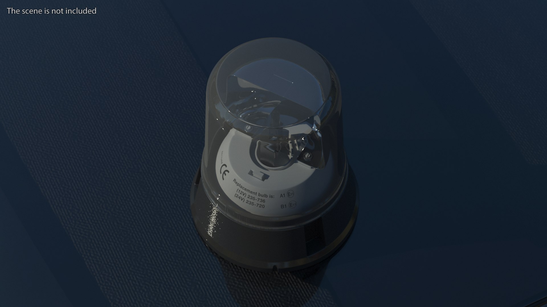 3D Flashing Rotating Beacon Transparent - TurboSquid 1874735